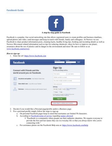 facebook pdf guide
