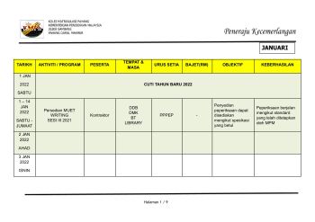 TAKWIM KMPh 2022 - bm-2130 Flip PDF | AnyFlip