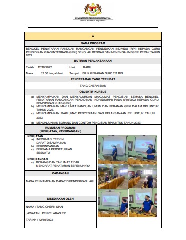 TEMPLATE OPR RPI - tcstang88 Flip PDF | AnyFlip