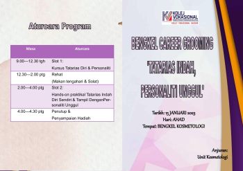 BUKU PROGRAM 'CAREER GROOMING' KOSMETOLOGI - nikhanishani Flip PDF ...