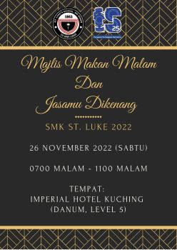 Buku Program Majlis Makan Malam SMK St. Luke 2022 - Loy Ai Hiang Flip ...