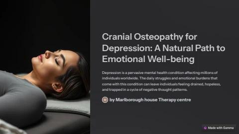 Cranial Osteopathy for Depression: A Natural Path to Emotional Well-being
