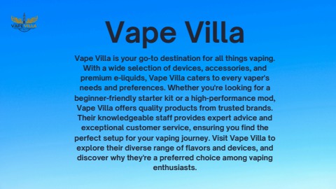 Vape Villa - Vape Villa Flip PDF | AnyFlip