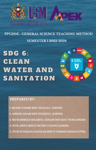 SDG-6 CLEAN WATER AND SANITATION