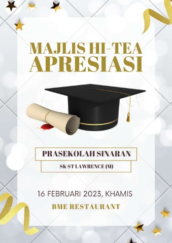 Majlis HI-Tea Apresiasi Prasekolah Sinaran SKSTL