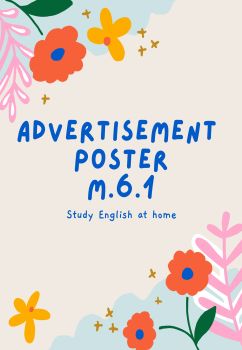 Advertisement poster M.6.1 - preeyaporn7603 Flip PDF | AnyFlip