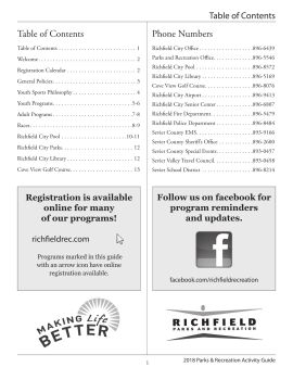 2018 Rec Guide - Guset User Flip PDF | AnyFlip