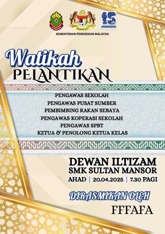watikah pelantikan smksm 2025 - rohayarawar Flip PDF | AnyFlip