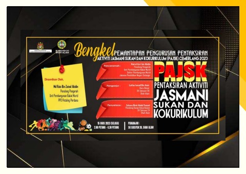 Flyers Bengkel PAJSK