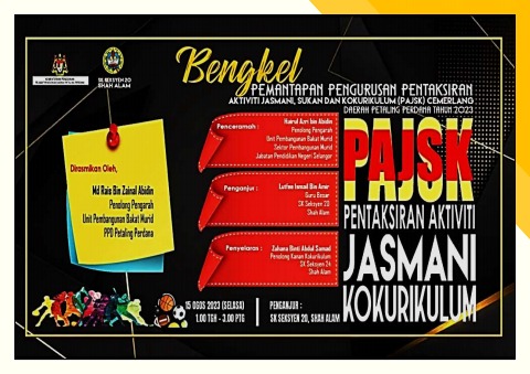 Flyers Bengkel PAJSK