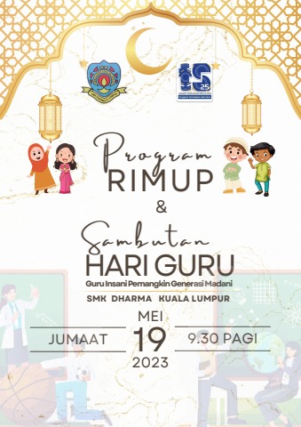BUKU PROGRAM RIMUP DAN SAMBUTAN HARI GURU 2023 - IHJ Flip PDF | AnyFlip