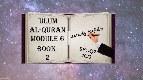 'ULUM AL-QURAN - Dasimah Sathai Flip PDF | AnyFlip