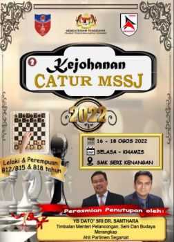 BUKU PROGRAM KEJOHANAN CATUR MSSJ 2022 - sekolah-9283 Flip PDF | AnyFlip