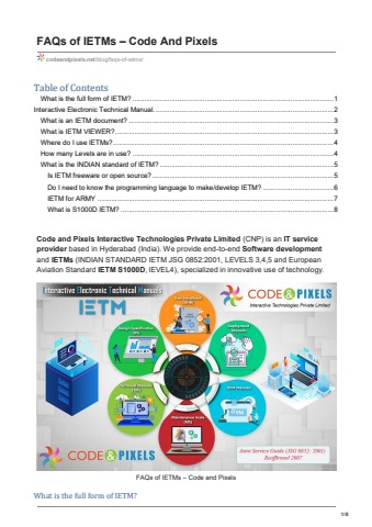 FAQs of IETMs – Code And Pixels - Digital Teacher Flip PDF | AnyFlip