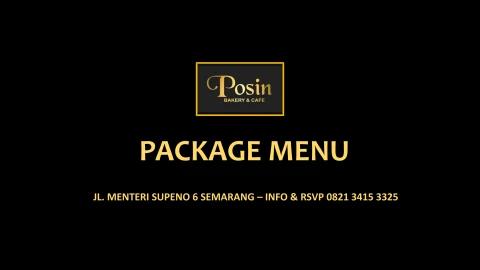 PACKAGE MENU POSIN 2026 - POSIN BAKERY & CAFE Flip PDF | AnyFlip