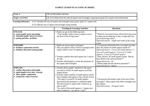 Slot 6_5E Model_Lesson Plan Example_Extended version