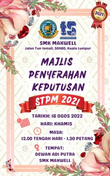 MAJLIS PENYERAHAN KEPUTUSAN STPM 2021 SMK MAXWELL - nurshakeilla.natra ...