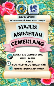 BUKU PROGRAM MAJLIS ANUGERAH CEMERLANG SMK MAXWELL 2022 - nurshakeilla ...
