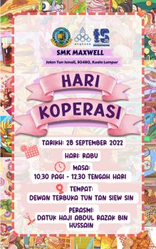BUKU PROGRAM HARI KOPERASI SMK MAXWELL 2022 - nurshakeilla.natra Flip ...