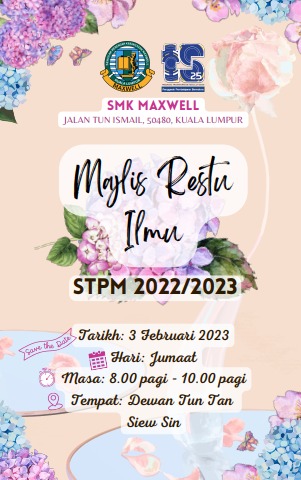 BUKU PROGRAM MAJLIS RESTU ILMU STPM 2022/ 2023 - nurshakeilla.natra ...