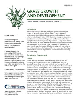 GRASS GROWTH AND DEVELOPMENT - Teaching - Guset User Flip PDF | AnyFlip