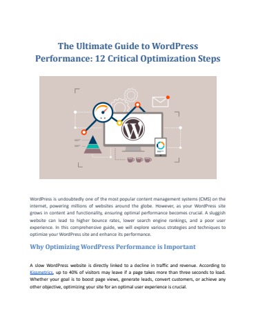 The Ultimate Guide to WordPress Performance - Nucitrus Flip PDF | AnyFlip