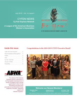 July_2018_Newsletter - Kim McCully for CYFEN ABWA Flip PDF | AnyFlip