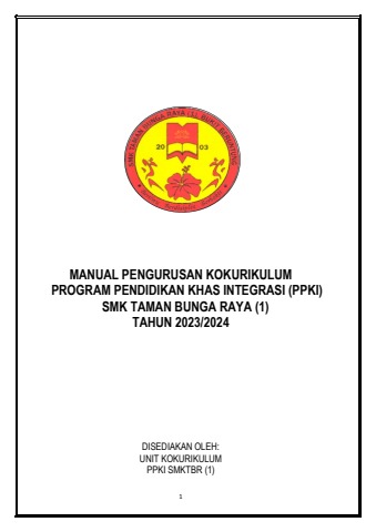 Manual Pengurusan Kokurikulum PPKI 2023 - SMK TAMAN BUNGA RAYA (1)-CM8 KPM-SK-CM Flip PDF | AnyFlip