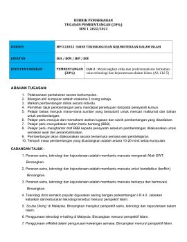 ARAHAN DAN RUBRIK PEMBENTANGAN - natrahyaacob Flip PDF | AnyFlip
