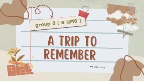 A Trip To Remember