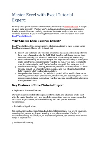 Guide Hide Excel Tutorial Worksheets Expert