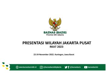 Presentasi RKAT 2023_BAZNAS (BAZIS) PROVINSI DKI JAKARTA ...