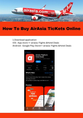 How To Buy Airasia Online Tickets (ENG Ver.) - PANTIRA NULEK Flip PDF ...