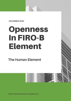 Openness In FIRO-B Element - cis.kimhill Flip PDF | AnyFlip
