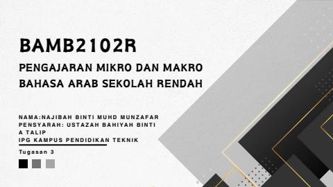 PB BAMB TUGASAN 3 RPT,RPM,RPH - NAJIBAH BINTI MUHD MUNZAFAR KPM-Guru Flip PDF | AnyFlip