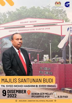 Majlis Santunan Budi Tuan Syed Mohd Hashim Bin Syed Ismail ...