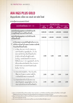 AIA H&S PLUS GOLD สัญญาเพิ่มเติม ประกันสุขภาพสำหรับเด็ก - aiaconsultant.th | พลิก PDF ออนไลน์ ...
