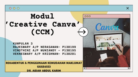 MODUL 'CREATIVE CANVA' - jeiswary07 Flip PDF | AnyFlip