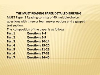 MUET READING SKILLS NOTES - sharidahalishah Flip PDF | AnyFlip