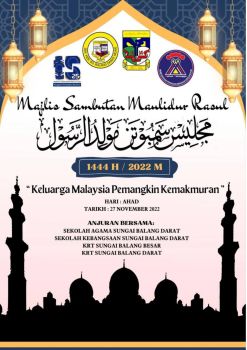 BUKU PROGRAM SAMBUTAN MAULIDUR RASUL SKSBD 2022 - glory_mory Flip PDF ...
