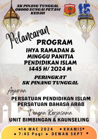IHYA` RAMADHAN & PELANCARAN MINGGU PANITIA PI 20242025 - nurunnaim79 ...
