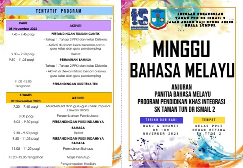 Buku Program Minggu Bahasa Melayu 2023 - NUR WAHIDAH BINTI MOHAMAD REDZUAN KPM-Guru Flip PDF ...
