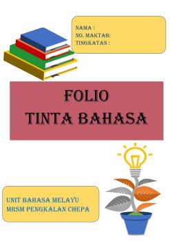 Folio bm (1) - | Membalik PDF Dalam talian | AnyFlip