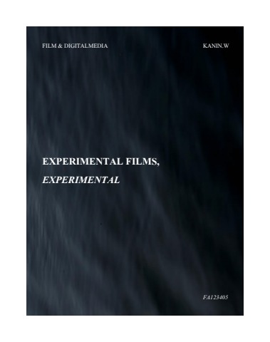EXPERIMENTAL FILMS, EXPERIMENTAL - E3Z STUDIO Flip PDF | AnyFlip