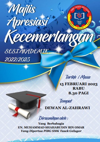 Majlis Apresiasi Kecemerlangan SMKTG Sesi 2022-2023