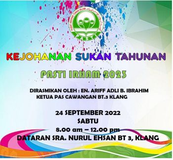 Buku Program Kejohanan Sukan PASTI IRHAM 2022 - miraizanenchant9492 ...