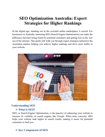SEO Optimization Australia: Expert Strategies for Higher Rankings ...