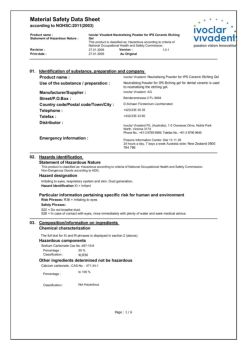 Material Safety Data Sheet - Ivoclar Vivadent - Guset User Flip PDF | AnyFlip
