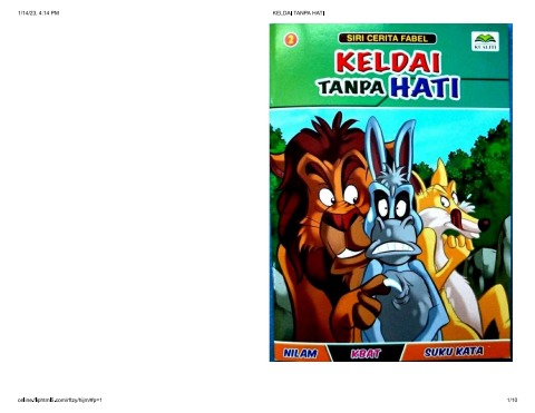 Keldai Tanpa hati - DIGITAL LIBRARY Flip PDF | AnyFlip