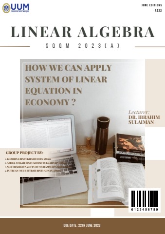 APPLICATION OF SYSTEM OF LINEAR EQUATION - KHAIRINA ;) Flip PDF | AnyFlip